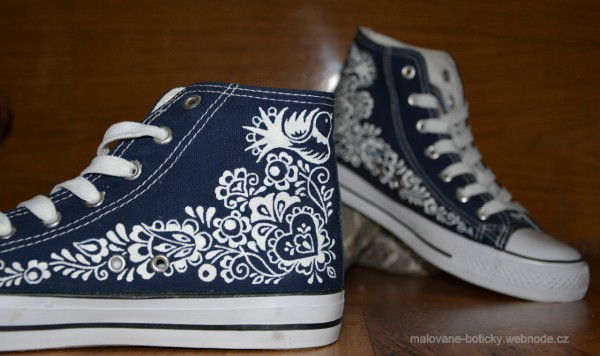 Tenisky, botasky :: malované botičky